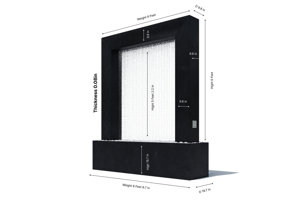 Best Rain Curtain Fountain Door – Valyrian Designs