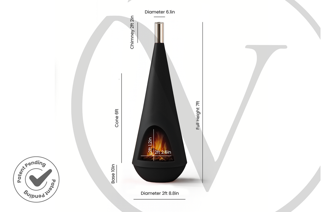 Moderna Chiminea – Valyrian Designs
